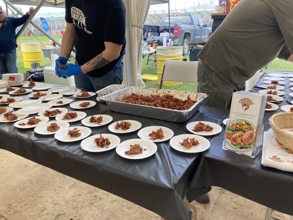 BBQ Bash plating - Alaska State Fair